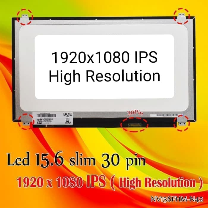 Jual LCD LED Acer Nitro 5 AN515-51 N17c1 AN515-52 AN515-53 15.6 Inch ...