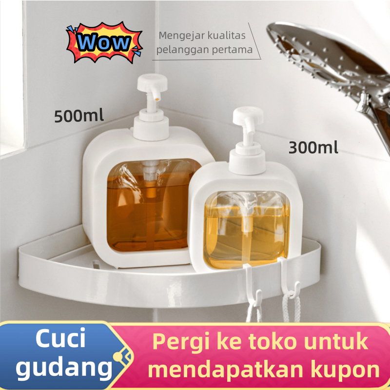 Jual Botol Sabun Cair Pump 500ml/Dispenser Sabun Cuci Piring/Tempat ...