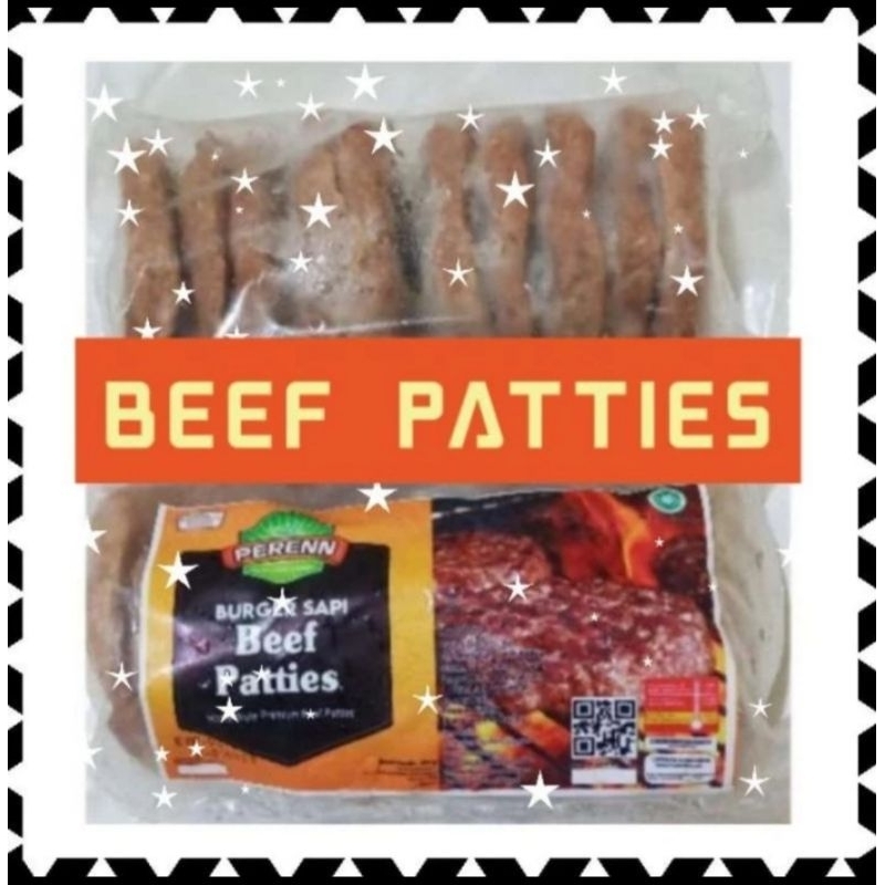 Jual Perenn Beef Patties 550gram | Shopee Indonesia