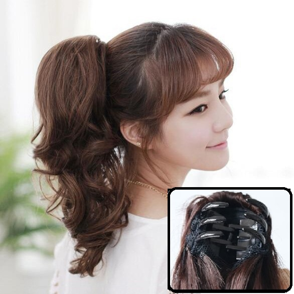 Jual RSW 28CM HAIR CLIP RAMBUT PALSU WANITA PONI PONY TAIL PONITAIL ...