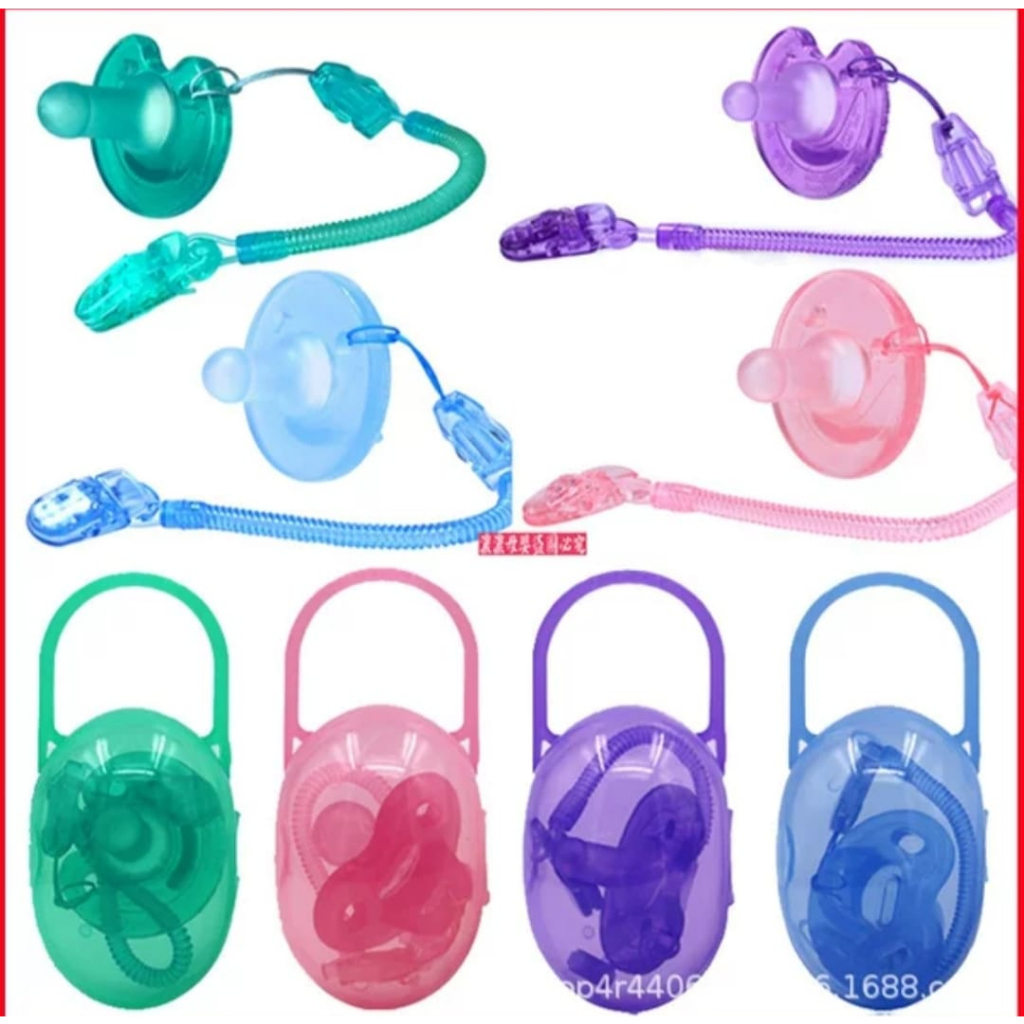 Jual Dot Empeng Bayi 1 set NEWBORN / Empeng Bayi Silikon Lembut dengan ...