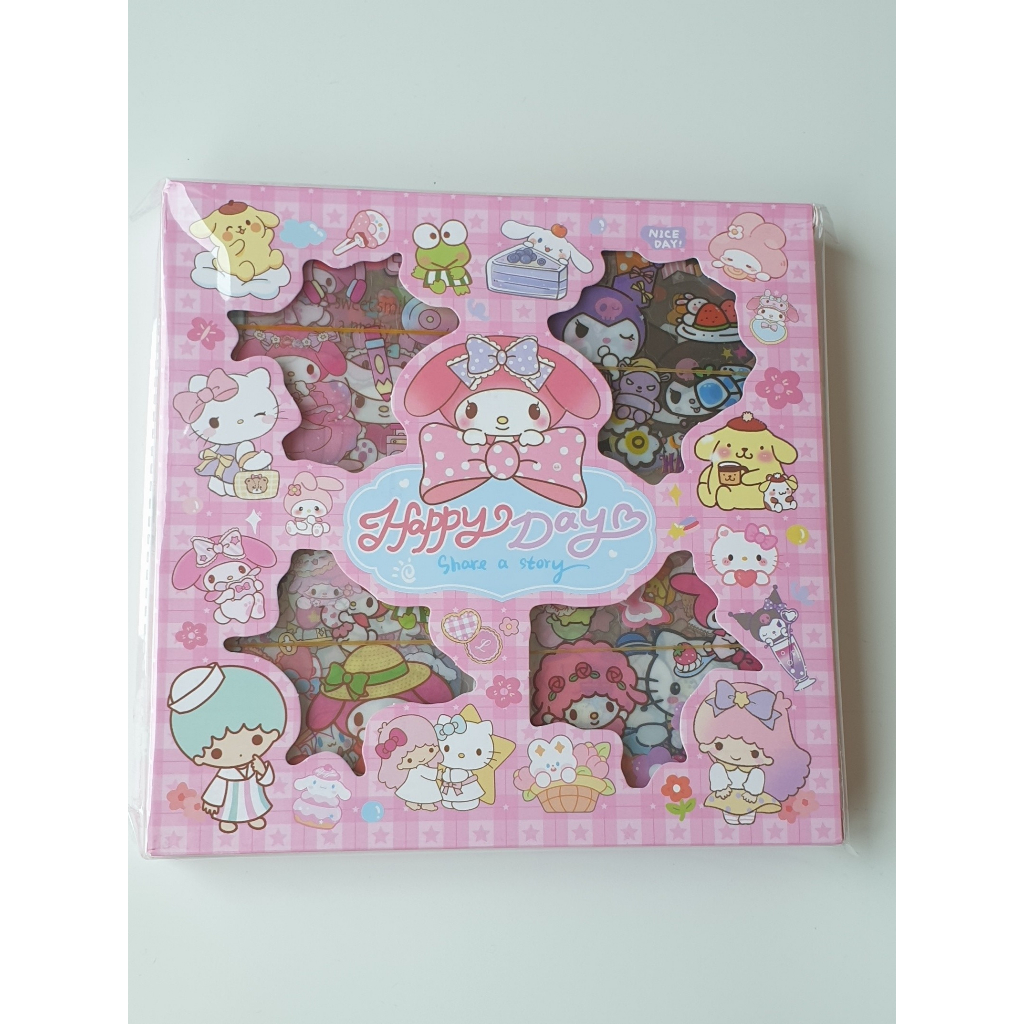 Jual STICKER BOX SANRIO 100 LEMBAR | Shopee Indonesia