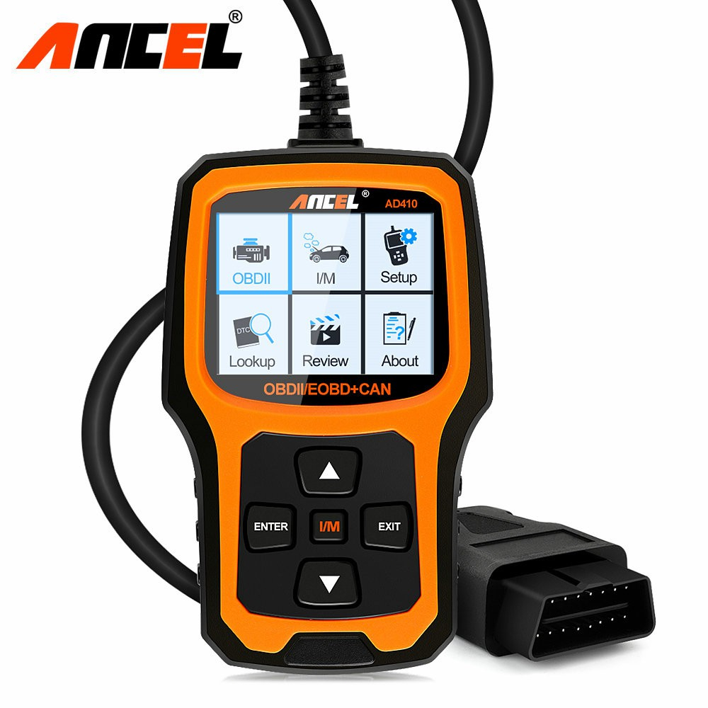 Jual ANCEL AD410 Enhanced Obd2 Scanner Car Scanner Diagnosis Odb2 Car ...