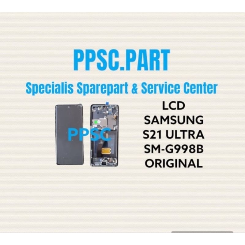 Jual LCD SAMSUNG S21 ULTRA ORIGINAL | Shopee Indonesia