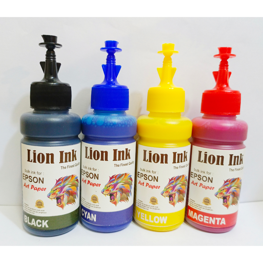 Jual TINTA ART PAPER EPSON LION INK GRADE A (ASLI KOREA) | Shopee Indonesia