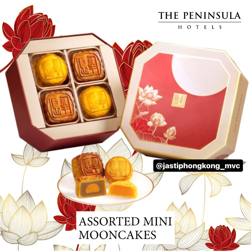Jual PENINSULA MOONCAKE ASSORTED MINI | Mooncake Hongkong | Jastip ...