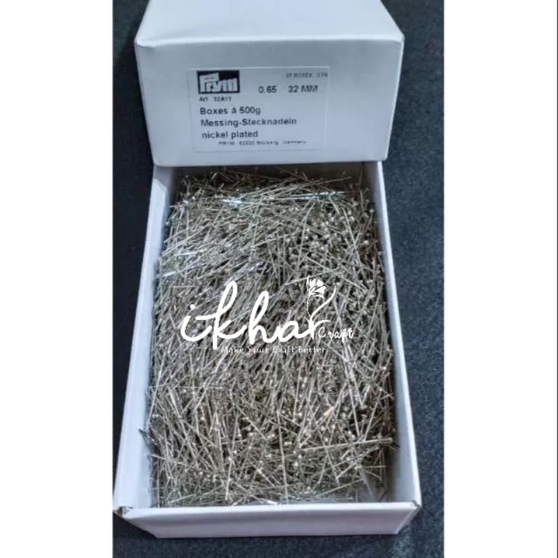 Jual Per Box Jarum Paku Prym Jerman/Paku Pentul Premium Anti karat ...