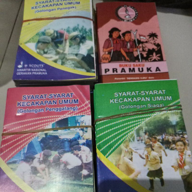 Jual buku saku pramuka, SKU siaga, penggalang, penegak | Shopee Indonesia