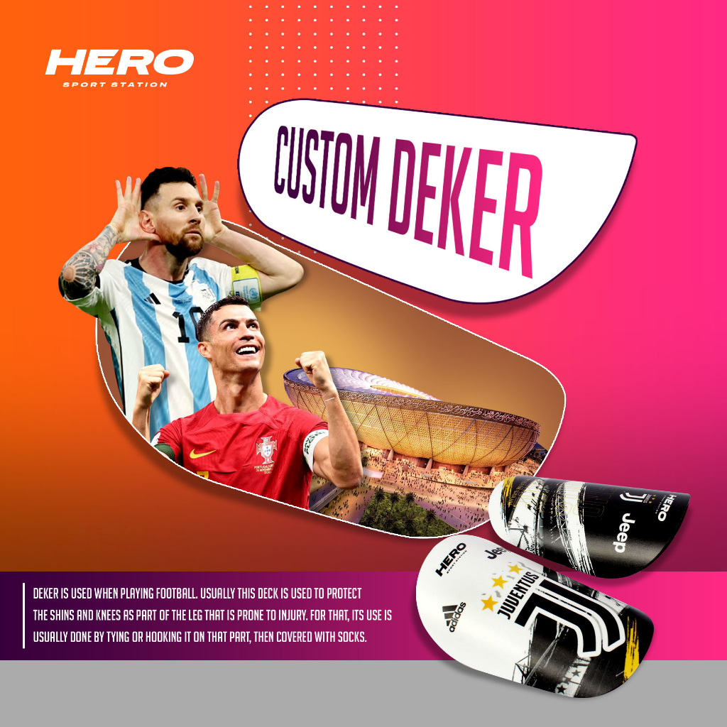 Jual Deker Sepak Bola Futsal Custom Tebal Ringan Kuat dan Fleksibel ...