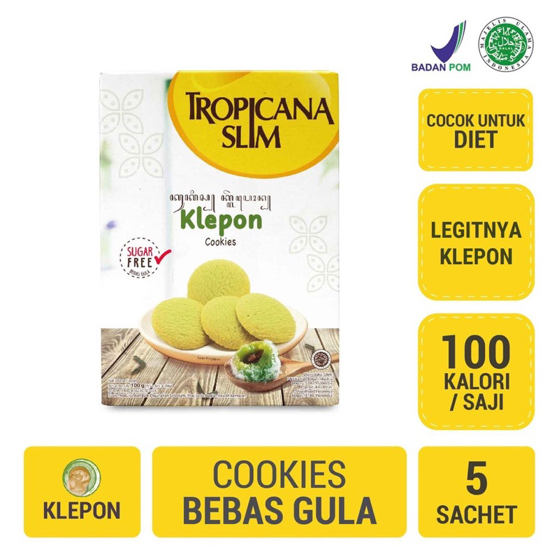 Jual Tropicana Slim Klepon Cookies 100gr | Shopee Indonesia