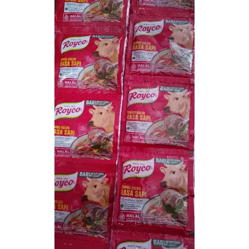 Jual Royco rasa sapi 1 renceng (12 sachet) | Shopee Indonesia