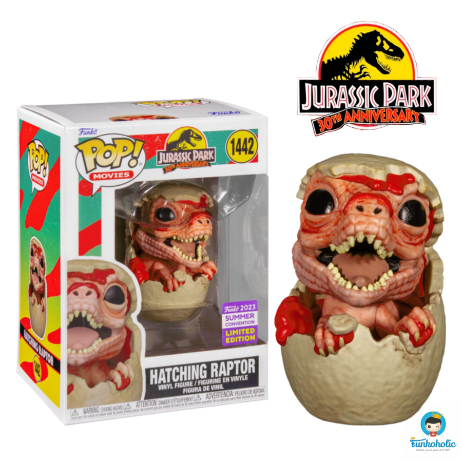 Jual Funko Pop Jurassic Park Hatching Raptor Sdcc 2023 Exclusive