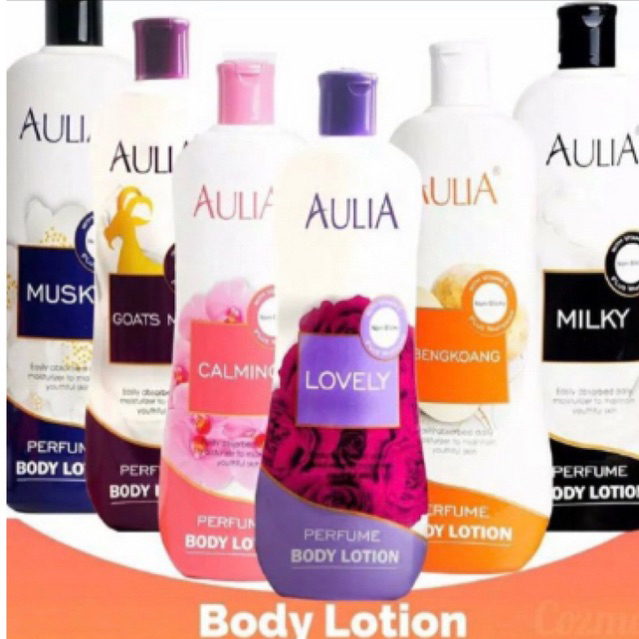 Jual AULIA Perfume Body Lotion 600 ml [Hand Body With Niacinamide ...