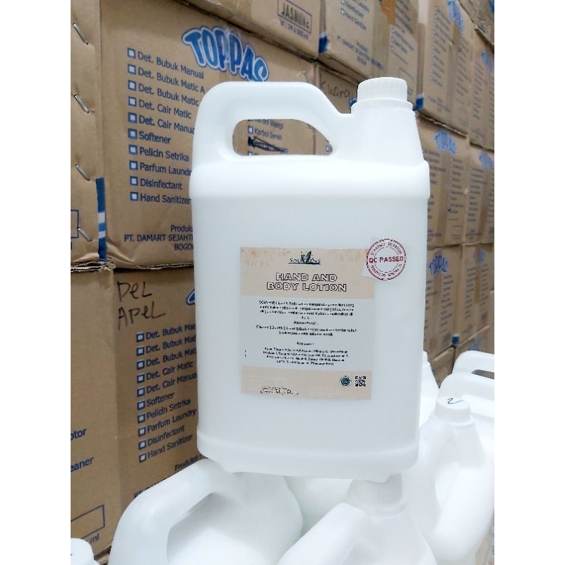 Jual Handbody hand body lotion 5 liter hotel spa salon original souvens ...