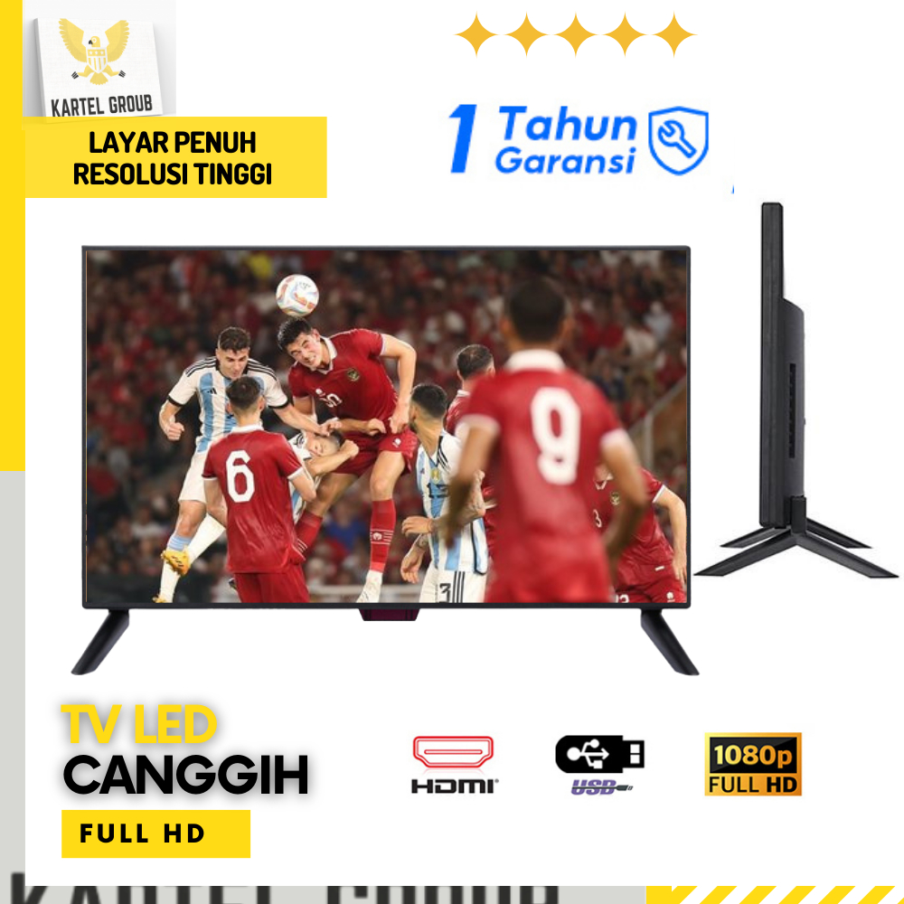 Jual HOME TV LED Digital 21 22 24 25 27 Inch Full HD Garansi 1 Tahun ...