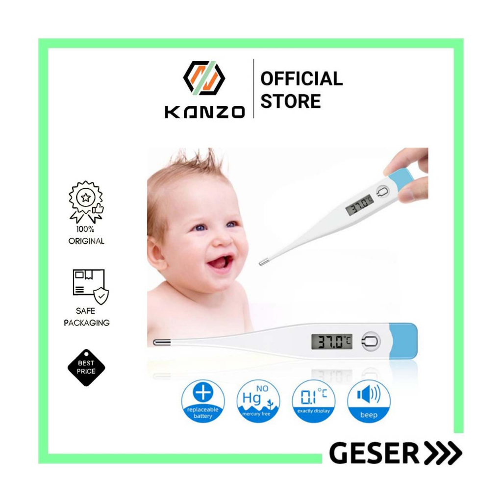 Jual Kanzo - Termometer Digital Anak & Bayi / Thermometer Digital Baby ...