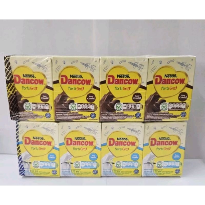 Jual Susu UHT Dancow isi 4 @115ml | Shopee Indonesia