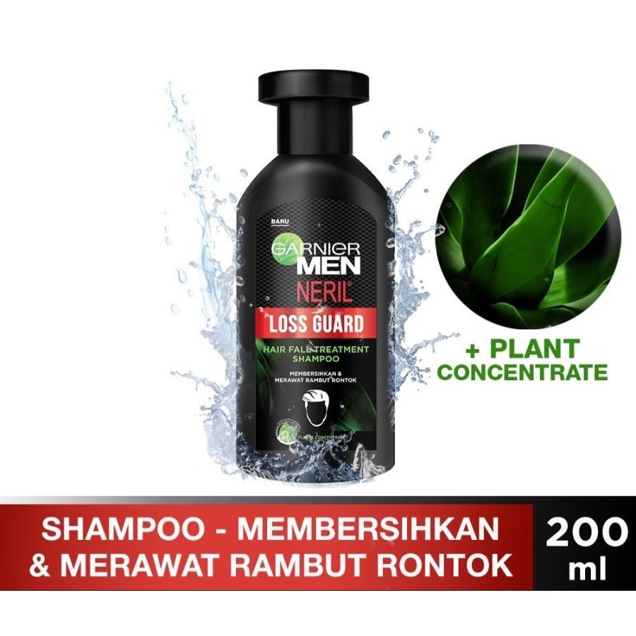 Jual Garnier Men Neril Loss Guard Hair Fall Treatment Shampoo 200ml ...