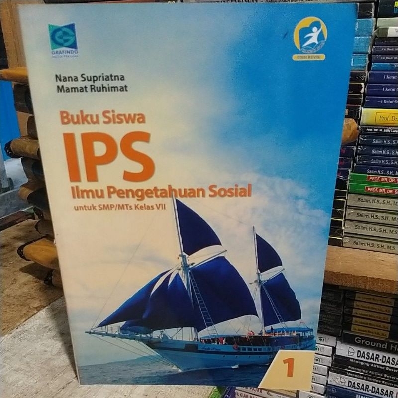 Jual Buku Siswa IPS (Ilmu Pengetahuan Sosial untuk SMP / MTS kelas 7,VII,1 | Shopee Indonesia