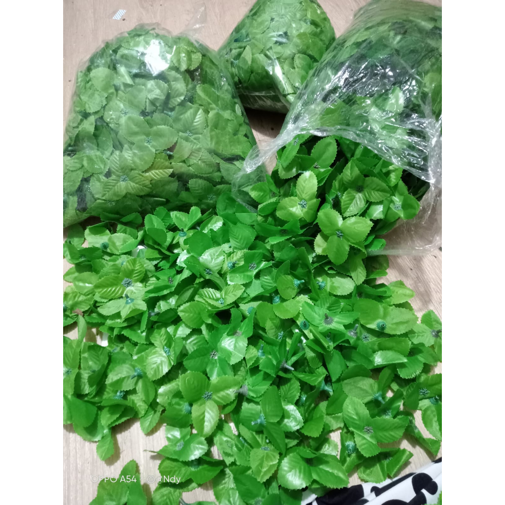 Jual Daun bunga kain rose jual per 50pcs/100pcs | Shopee Indonesia