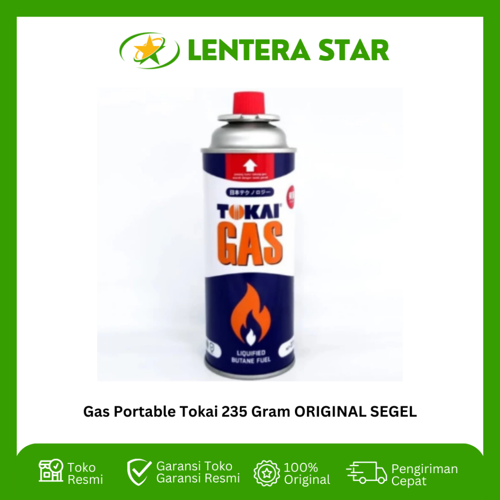 Jual Tabung Gas Portable untuk Camping / Kemah / Pramuka isi 235 Gram ...