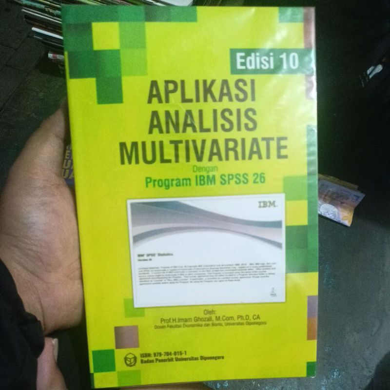 Jual Aplikasi Analisis Multivariate Dengan Program IBM SPSS 26 Edisi 10 Imam Ghozali | Shopee ...