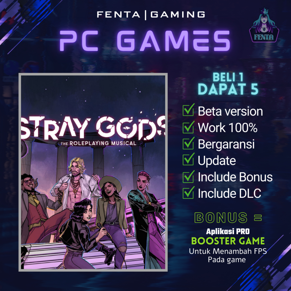 Jual STRAY GODS THE ROLEPLAYING MUSICAL - GAME PC - GAME LAPTOP ...