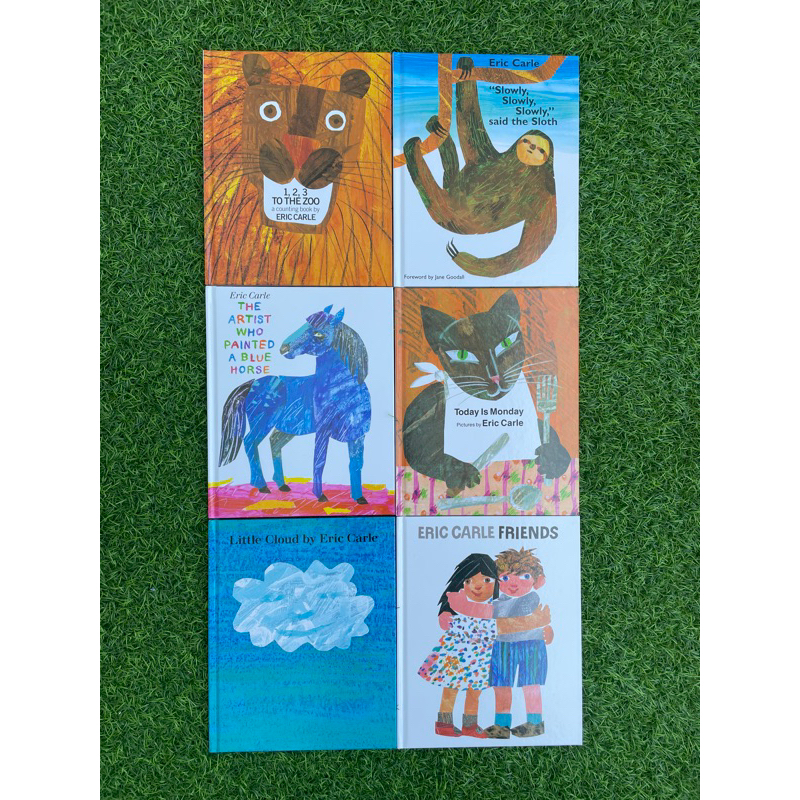 Jual Eric Carle Book 123 Zoo Today is Monday The artist who Painted a ...