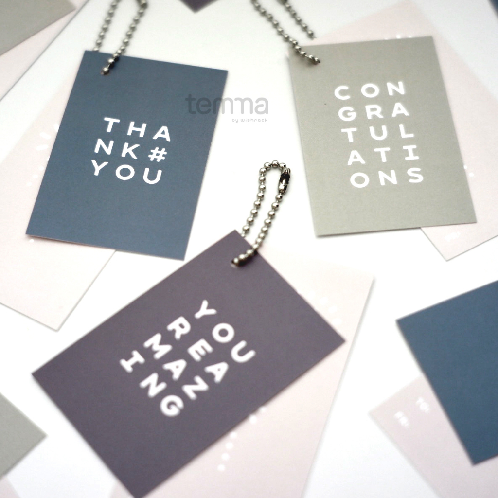 Jual Classic - Premium Hang Tag Label Ucapan Kado Hampers Parsel ...