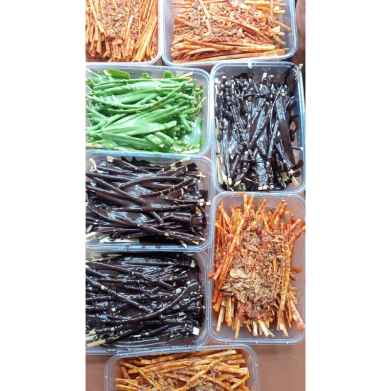 Jual MIE LIDI BOX MIE LIDI GEPENG PEDAS DAN COKLAT LUMER KEMASAN 500ML ...