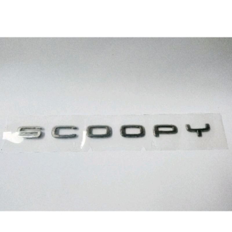 Jual emblem scoopy k2f original logo honda scoopy new 2021-2022 ...