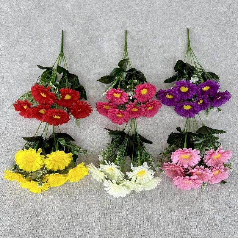 Jual BUNGA ARTIFICIAL KRISAN CABANG 6 | Shopee Indonesia