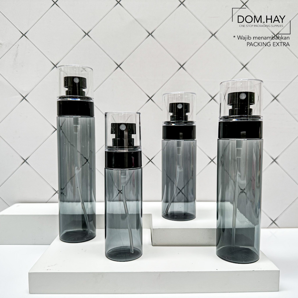 Jual Botol Spray Plastik Hitam 4BD Face Mist Hair Spray Perfume Luxury ...