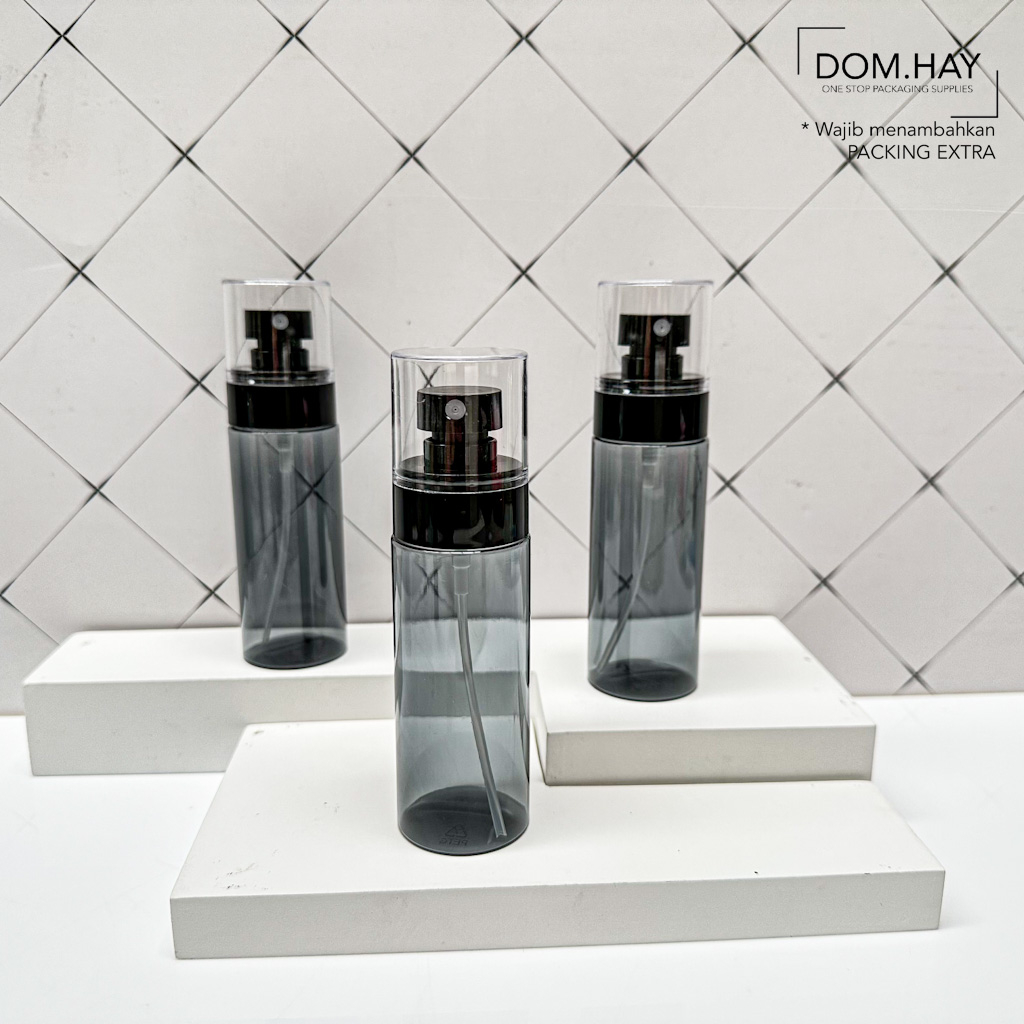 Jual Botol Spray Plastik Hitam 4BD Face Mist Hair Spray Perfume Luxury ...
