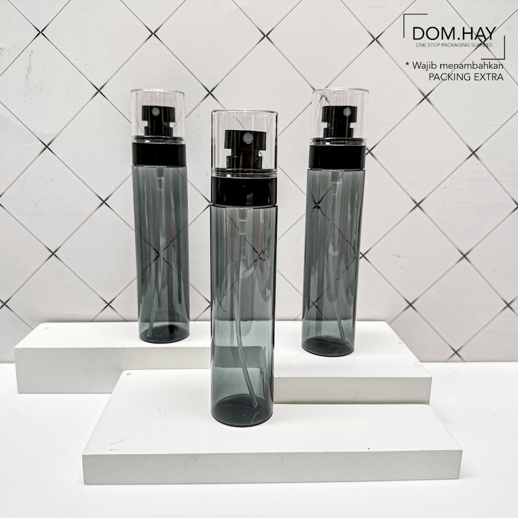 Jual Botol Spray Plastik Hitam 4BD Face Mist Hair Spray Perfume Luxury ...