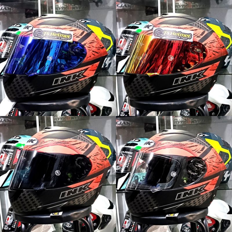 Jual Visor Kaca Flat Ink Clmax Cl max Cl Primo | Shopee Indonesia