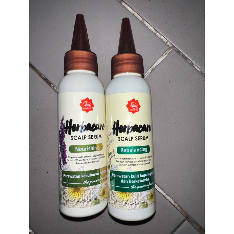 Jual VIVA HERBACARE hair tonic beli 2 lebih murah SCALP SERUM (hair ...