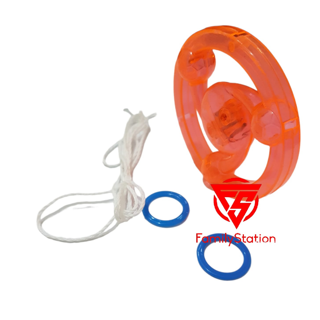 Jual Mainan Gasing Tarik Mainan Gangsing tarik Jadul Plastik LED ...