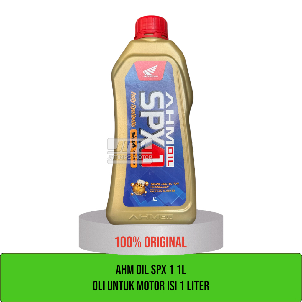 Jual AHM Oil SPX 1 kemasan 1 Liter megapro cb150 verza tiger | Shopee ...