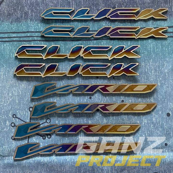 Jual Emblem Honda Vario Click 150i Titanium made in vietnam | Shopee ...