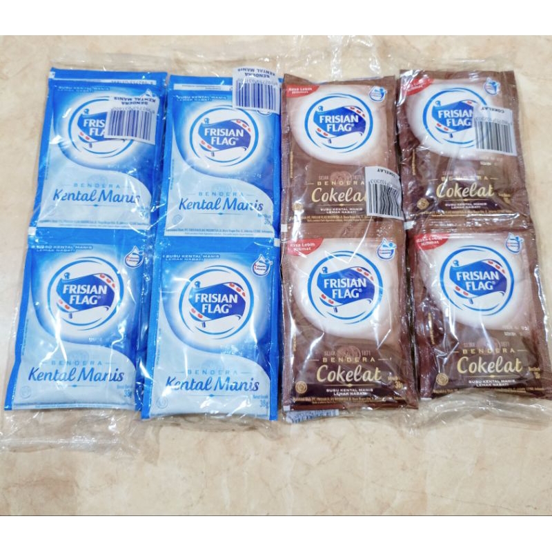 Jual susu bendera kental manis, skm frisian flag renteng | Shopee Indonesia