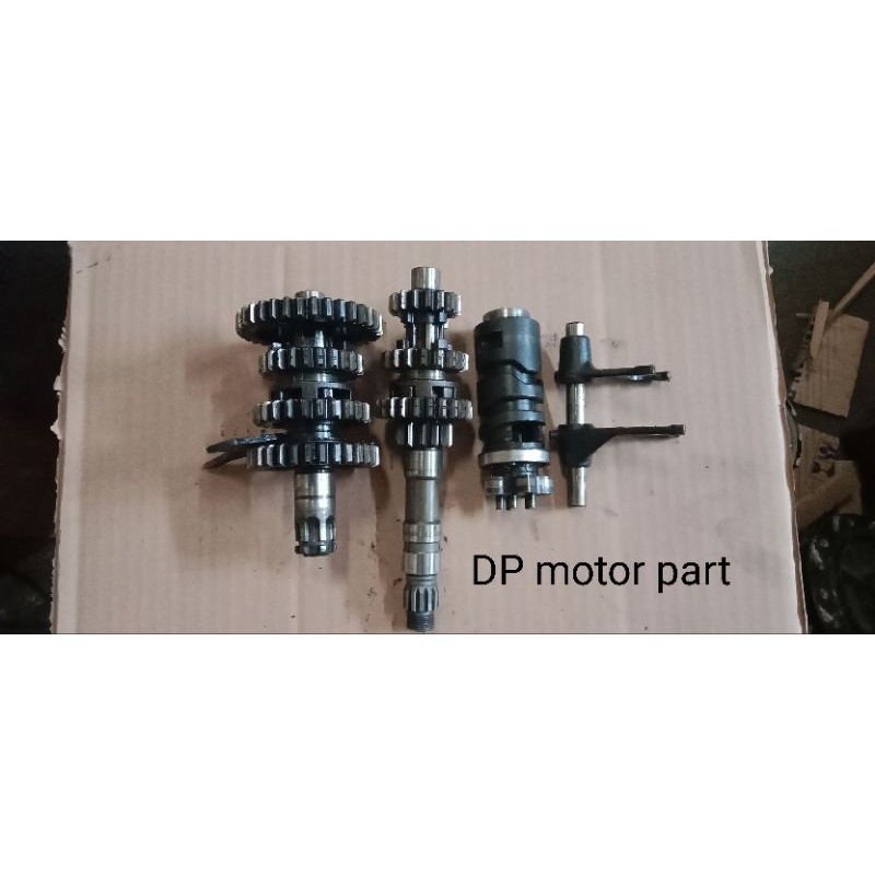Jual gigi rasio gear rasio gear ratio transmisi full set yamaha yupiter ...