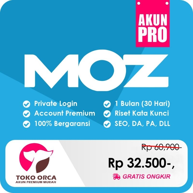 Jual Moz Pro Private, Aman Masa Aktif 30 Hari Private Login | Shopee ...