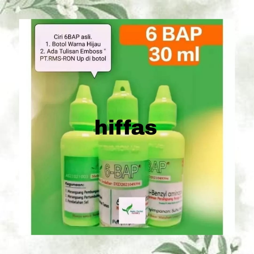 Jual 6 BAP hormon tanaman perangsang bunga dan tunas Anggrek tanaman ...