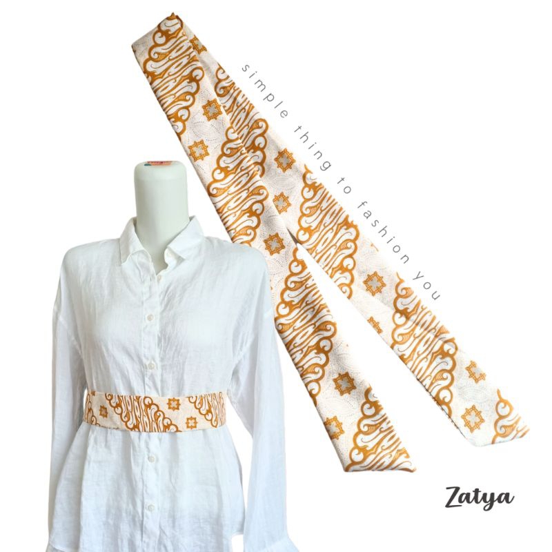 Jual Twilly Batik Scarf by Zatya | Shopee Indonesia