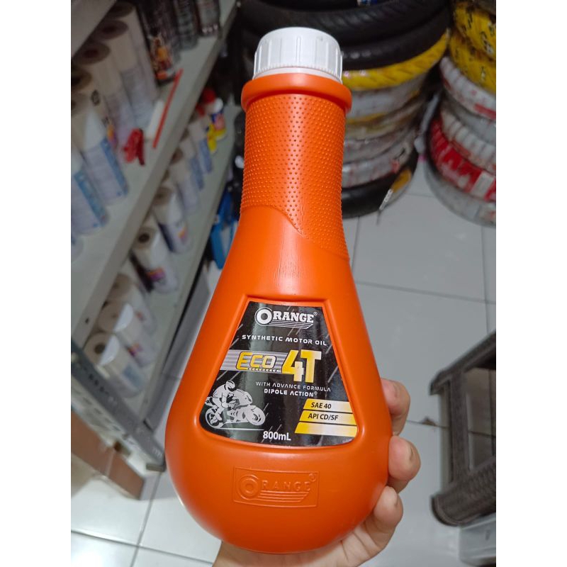 Jual OLI MESIN ORANGE 4T 800ML SAE 40 | Shopee Indonesia
