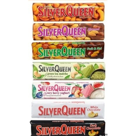 Jual SilverQueen Milk Chocolate Coklat Ukuran Besar 55 gram | Shopee ...