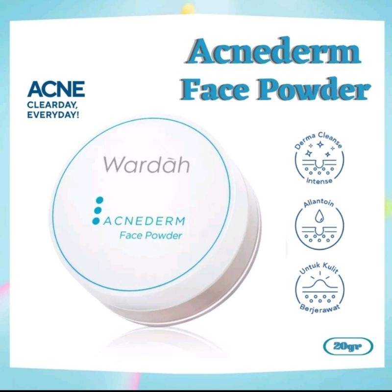 Jual Wardah Acnederm Face Powder 20g | Shopee Indonesia