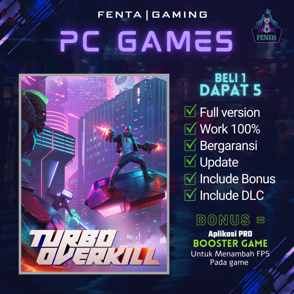 Jual TURBO OVERKILL - GAME PC - GAME LAPTOP | Shopee Indonesia