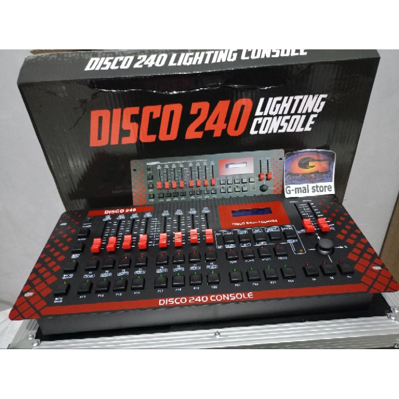 Jual mixer console dmx 240 controler lighting parled mini beam | Shopee ...
